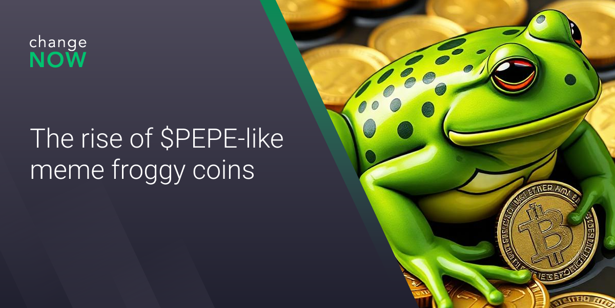 The rise of $PEPE-like meme froggy coins