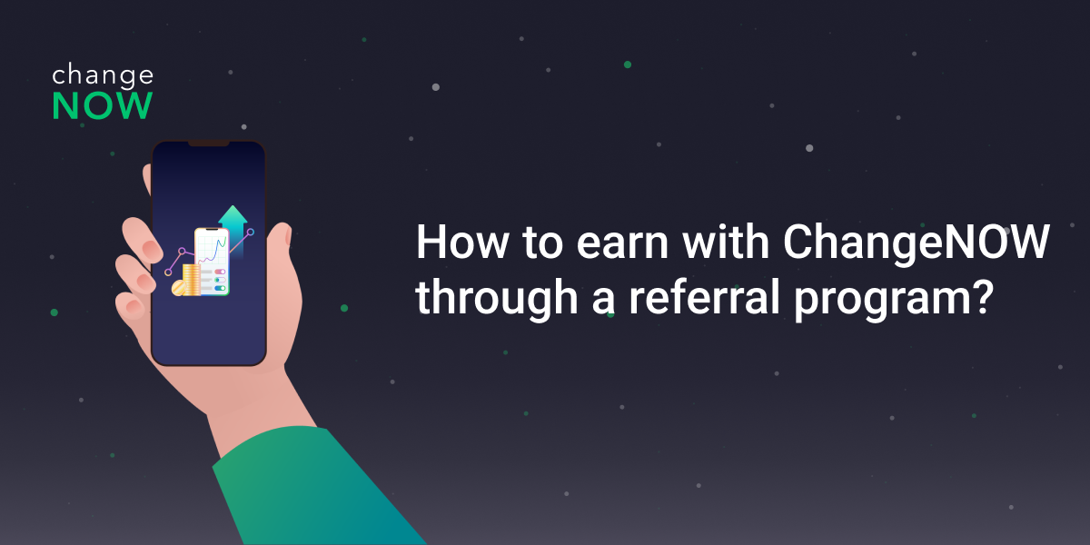 How to earn money with ChangeNOW through a referral program?